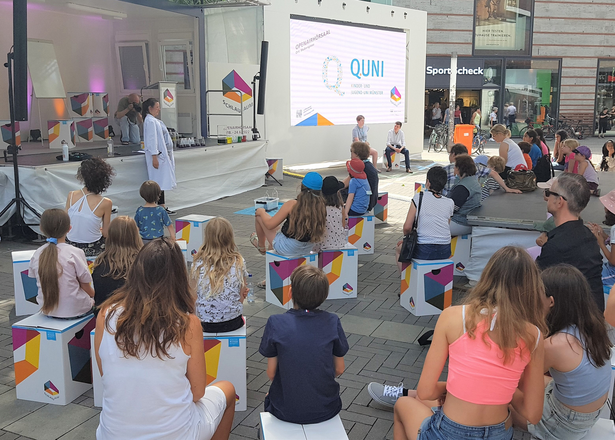 „SchlauRaum“: Open-Air-Kino zur Eröffnung | Stadt Münster