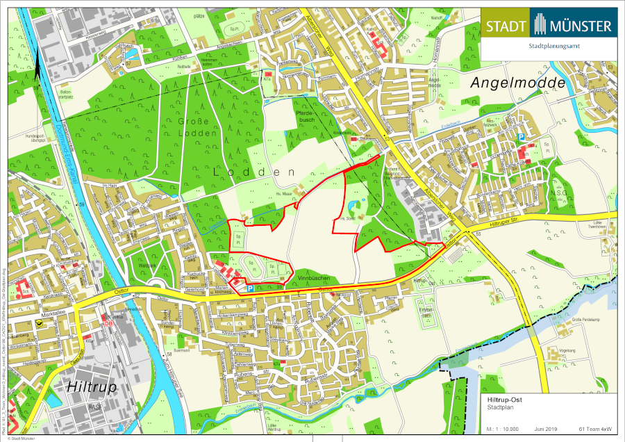 Stadt Münster: Stadtplanung - Hiltrup-Ost