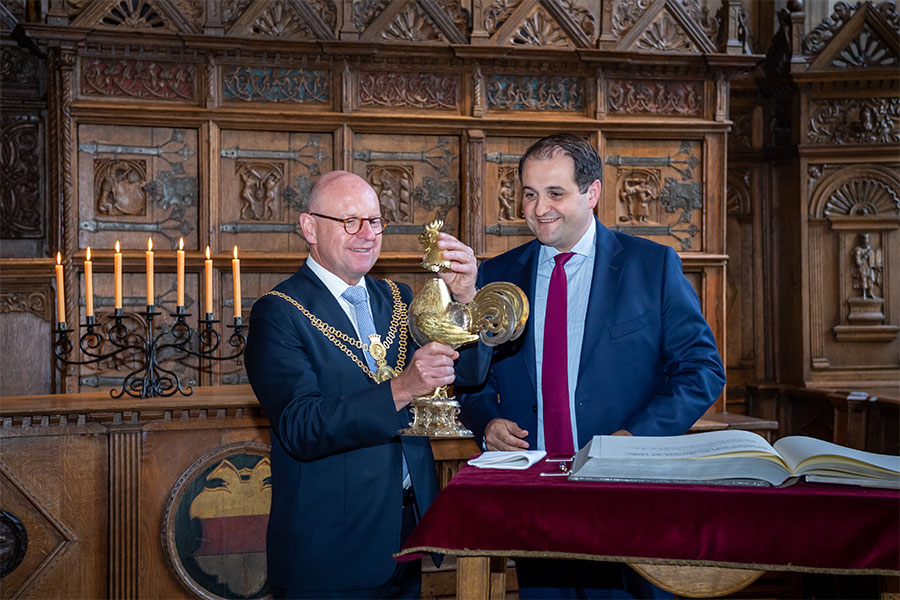 Stadt Münster: Rathaus - Oberbürgermeister