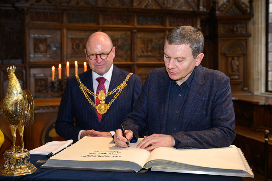 Stadt Münster: Rathaus - Oberbürgermeister